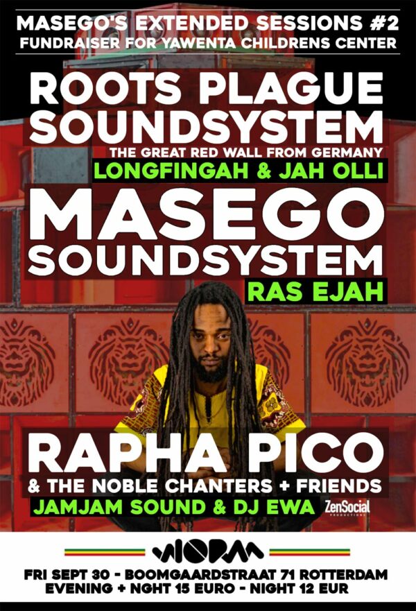 Masego Soundsystem | Rapha Pico & Noble Chanters | WORM, Rotterdam | 30 ...