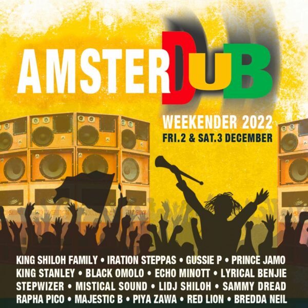 Bekijk hier de volledige line-up voor AmsterDUB Weekender 2022