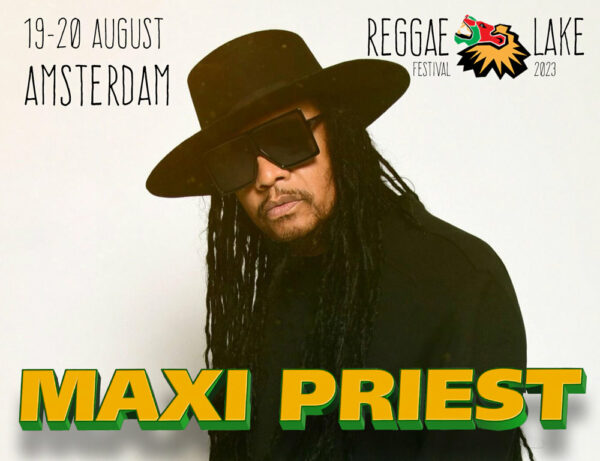 Maxi Priest treedt op tijdens Reggae Lake Amsterdam