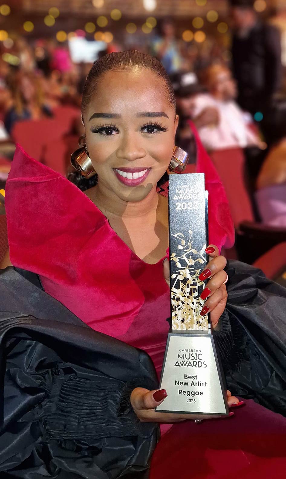 Samora wins Caribbean Music Award: Best New Artist Reggae