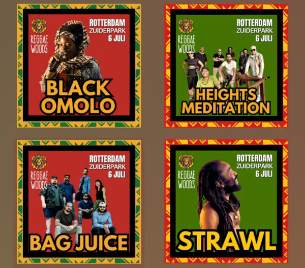 FULL Line up: Reggae Woods Festival 2024 in Rotterdam