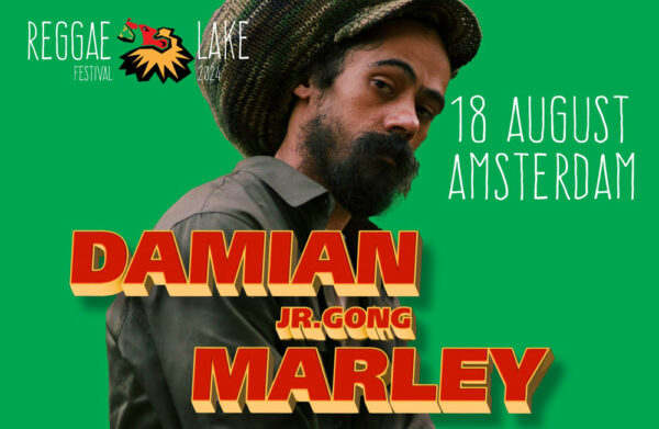 Damian Marley performs at Reggae Lake Festival in Amsterdam