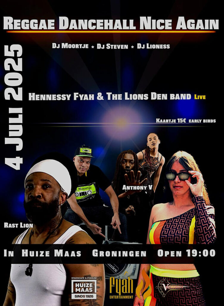 Reggae Dancehall nice again | Huize Maas, Groningen | 04-07-2025